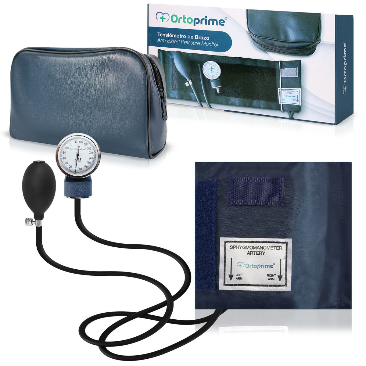 Professionele Handmatige Bloeddrukmeter Sfigmomanometer — OrtoPrime.nl