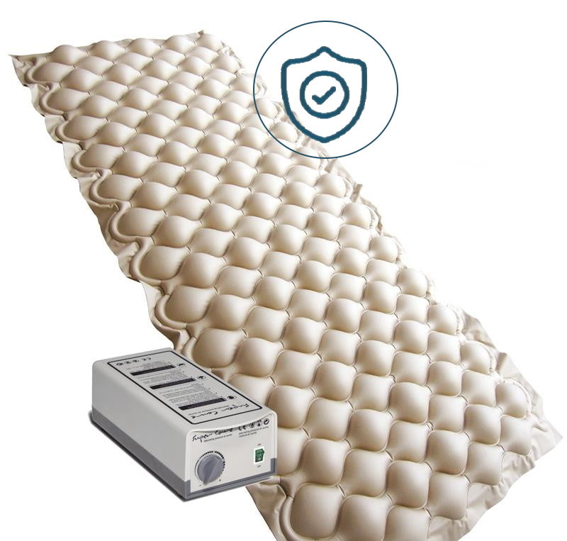 Luchtdruk Anti-Decubitus Matras met Confort Care Compressor — OrtoPrime.nl