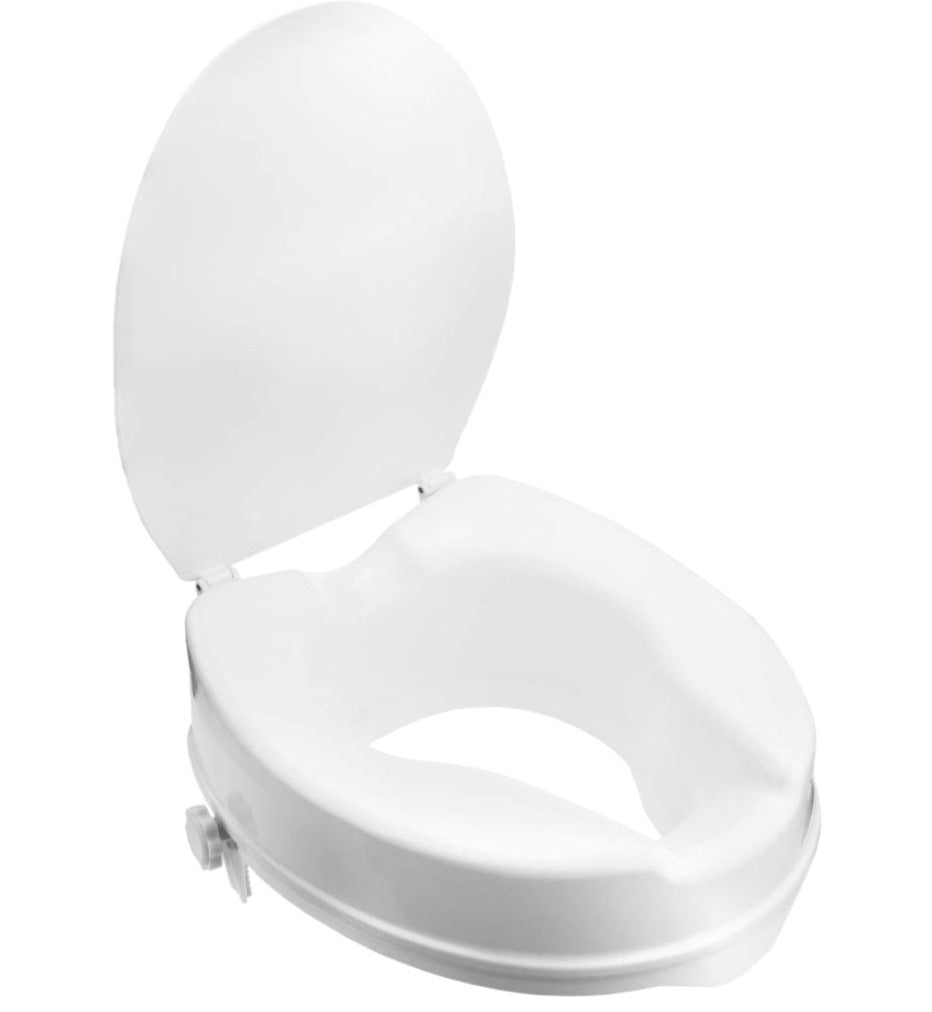 Toiletverhoger Met Deksel 10 cm | WC-verhoger Badkamer — OrtoPrime.nl